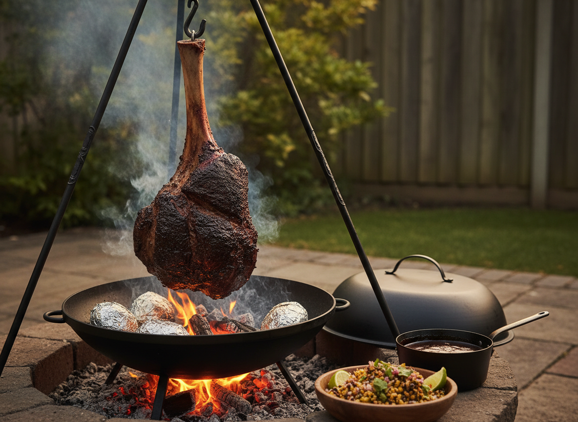 Smoky Inferno BBQ Dust: Hanging Thor’s Hammer – WelshChilli