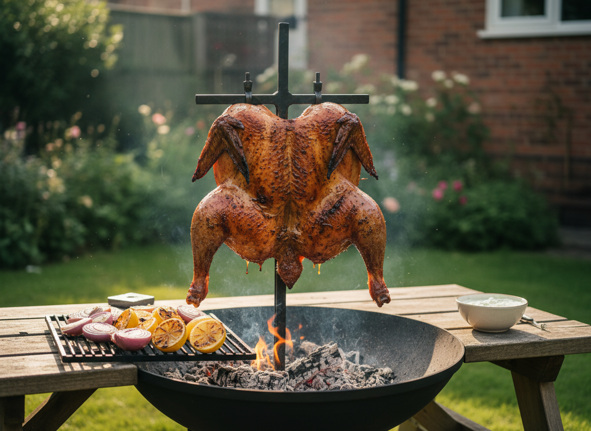 Bombay Blaze BBQ Dust: Asado Spatchcock Turkey – WelshChilli